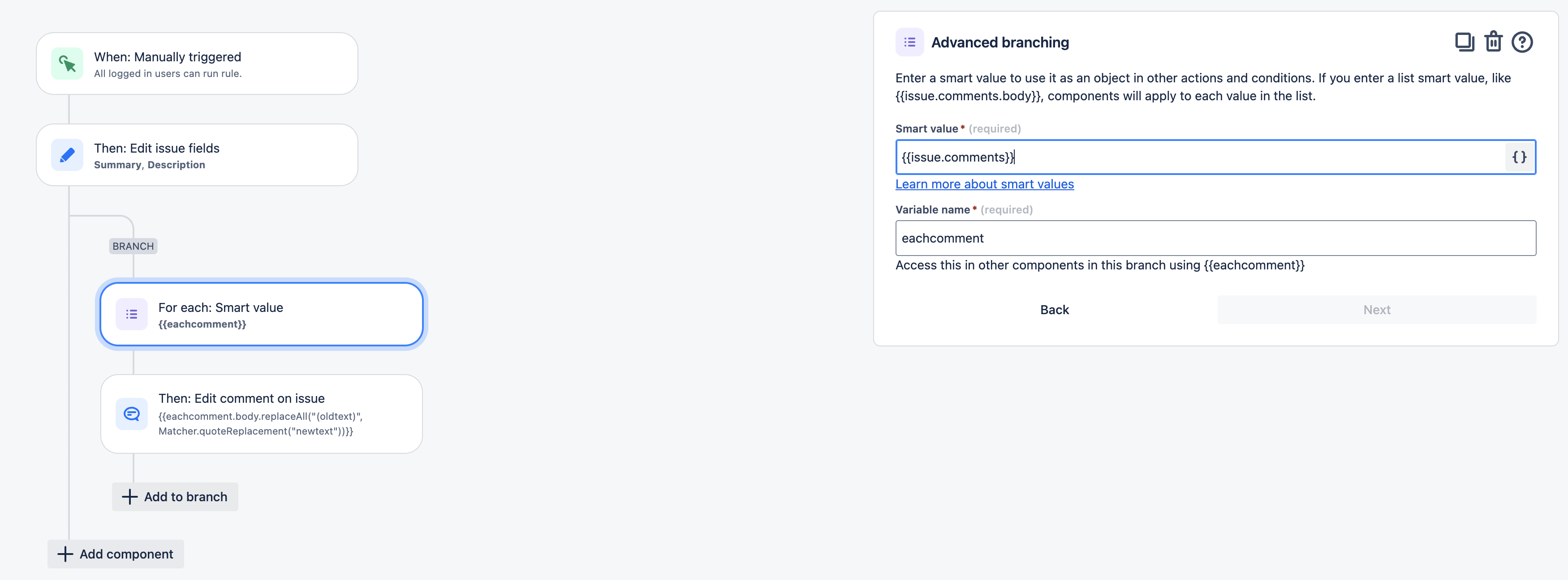 Automatically Replace Some Text In Summarydescriptioncomments From